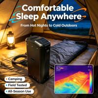 China Refrigerated sleeping bag featuring washable design and energy 400W power consumption for temperature control in various environments for sale