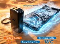 China Refrigerated sleeping bag offering cooling heating functions with washable durable surface and comfortable wrapping fit for sale