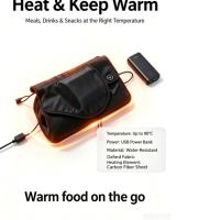 China USB powered food heating bag with food grade safe surface easy to clean and ideal for maintaining consistent warmth of meals on the go for sale