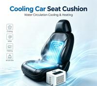China Car water-cooled hot seat cushion operating at standard 12V voltage with total rated power 84W ensuring safe and energy consumption for sale