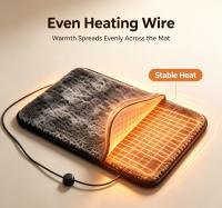 China Drying Foot Mat Equipped with Stable DC Input Power Supply and Consumption Ideal for Continuous in Multiple Daily Scenarios for sale