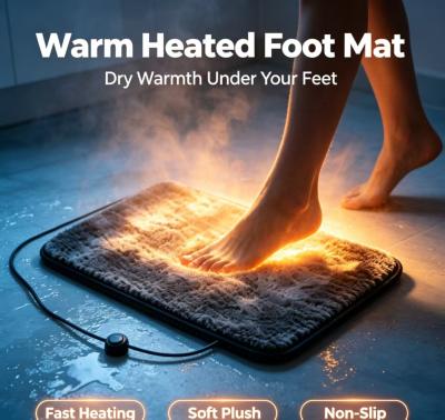 China Drying Foot Mat Featuring Gentle Heating and Moisture Evaporation to End Cold Damp Feet Troubles Perfect for Daily Leisure for sale