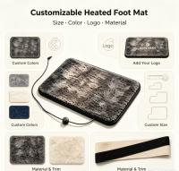 China Drying Foot Mat Featuring Gentle Heating and Moisture Evaporation to End Cold Damp Feet Troubles Perfect for Daily Leisure for sale