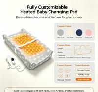 China baby heating pad electric warming pad soft and cozy fabric ideal for soothing baby discomfort and providing gentle heat for sale