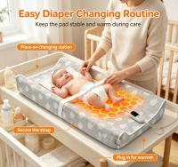 China baby heating pad electric warming pad soft and cozy fabric ideal for soothing baby discomfort and providing gentle heat for sale