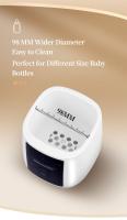 China 200W Electric Baby Bottle Warmer 30‑65℃ Temperature Control Dry Burning Protection Auto Shut‑Off Milk Warmer for Breastmilk Storage Bags Glass PP Silicone Baby Bottles for sale