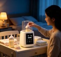 China Baby Bottle Warmer Offering Multiple Heating Modes Including Steam and Warm Milk Functions with User Friendly Controls for sale