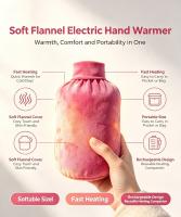 China Rechargeable Bucket Shape Electric Hand Warmer, Crystal Ultra Soft Skin Friendly Cover, Fast Heating Portable Heating Pouch for Cold Weather for sale