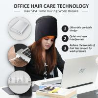 China Graphene Far Infrared Heating Red Light Therapy Cap, Portable 660nm Infrared Light Hat with Auto Shut-Off for Anytime Home or office Scalp Therapy for sale