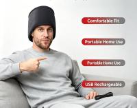 China Graphene Far Infrared Heating Red Light Therapy Cap, Portable 660nm Infrared Light Hat with Auto Shut-Off for Anytime Home or office Scalp Therapy for sale