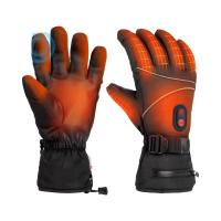 China Electric Heated Gloves, Graphene Sheet Battery Powered 5V Heating Gloves, 40-65℃ Adjustable Windproof Waterproof Thermal Warm Gloves for Skiing Cycling Camping Working for sale