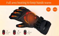 China Battery Powered Electric Heated Gloves Graphene Thermal Heating Gloves 40-65℃ Adjustable Windproof Waterproof Heated Hand Warmers Unisex Winter Gloves for Ski Cycling Motorcycle Outdoor Sports for sale
