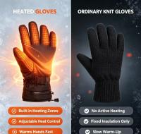 China Electric Heated Gloves Graphene Fast Heating, Adjustable Temp Waterproof Thermal Hand Warmers, Custom Logo & Packaging Available for sale