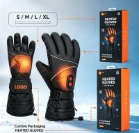 China Electric Heated Gloves Graphene Fast Heating, Adjustable Temp Waterproof Thermal Hand Warmers, Custom Logo & Packaging Available for sale