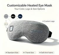 China Heated Eye Mask, Super Soft PU Electric Warm Eye Mask 35-55℃ Adjustable Temperature, 1000mAh Rechargeable Portable Heating Eye Mask for Relieve Eye Fatigue, Travel Office Home School Use for sale