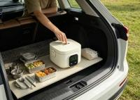 China Multi-temperature USB Electric Heated Lunch Box, 304 Stainless Steel Portable Food Heating Box, 3-4 Hours Heat Preservation, 500ml Capacity Outdoor Food Warmer for Travel Camping for sale