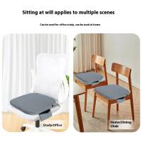 China Graphene USB Heated Seat Cushion, Linen Cotton Heating Chair Pad with Built‑in Power Bank Pocket, 3‑Speed Temperature Adjustment, 3cm Thick Foam 45×45cm Portable Warm Seat Cushion for Car Home Office for sale