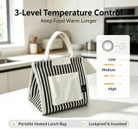 China The Ultimate Portable Food Warmer for Road Trips, Camping & Office — USB Powered Heated Lunch Bag with Rapid Heating Technology for sale