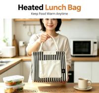 China The Ultimate Portable Food Warmer for Road Trips, Camping & Office — USB Powered Heated Lunch Bag with Rapid Heating Technology for sale