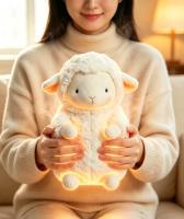 China Cute Warm Sheep Portable Rechargeable Hand Warmer,3 Heat Settings 40‑60℃,6‑8 Hours Working Time,USB Power Bank Support for On‑the‑Go Use,Compact 9*15*18cm Polyester Winter Pocket Heater for sale