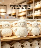 China Adorable Sheep‑Shaped USB Powered Heating Pad,3‑Tier 40‑60℃ Temperature Control,Soft Skin‑Friendly Polyester,Kid‑Safe for Home Daily Use,Portable On‑the‑Go Hand Warmer with 6‑8H Runtime for sale