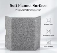 China Electric Heated Foot Warmer Pad, Windproof Waterproof 3 Gear Temperature Control 53*97cm Customizable 220V Heating Foot Plate for Winter Home Office Use for sale