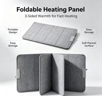 China Custom Size Electric Heated Windproof Warm Foot Plate 220V 165W, 3-Speed Adjustable Waterproof Foot Heating Mat for Indoor Warming for sale