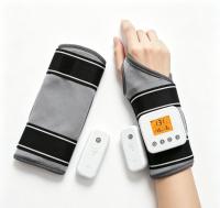 China USB Rechargeable Heated Wrist Brace with Vibration Massage, 3 Temp & Timer Settings, Heating Wrist Wrap for Carpal Tunnel Arthritis Wrist Support for sale