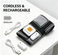 China Heated Therapy Wrist Guard, Vibration Massage Wrist Brace with 3 Heat Levels & Timing, 3000mAh USB Rechargeable Wrist Heating Wrap for sale
