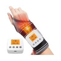 China Heated Therapy Wrist Guard, Vibration Massage Wrist Brace with 3 Heat Levels & Timing, 3000mAh USB Rechargeable Wrist Heating Wrap for sale