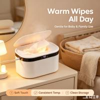 China Constant Temperature Wet Wipe Heating Dispenser, Leakproof Even Heat Baby Wipe Warmer, Low Power Wipes Heater for Home and Travel for sale