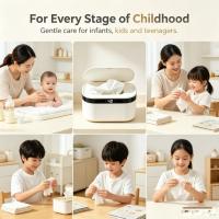China Portable Smart Baby Wipes Warmer,Portable Touch Control Baby Wipes Warmer for Infant Care, Adjustable Temperature, PP & Silicone, CE FCC RoHS Certified for sale