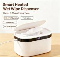 China On-the-Go Baby Wipes Heater, Intelligent Heated Wet Wipe Dispenser Touch Control Adjustable Temperature Home& Nursery & Travel for sale