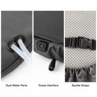China 24V Golf Cart Dual-Mode Seat Cover, Water Cooling and Graphene Heating, Waterproof Bench Seat Cover with Buckle Straps and External Cooling Box, Custom Size Color Logo and Packaging for sale