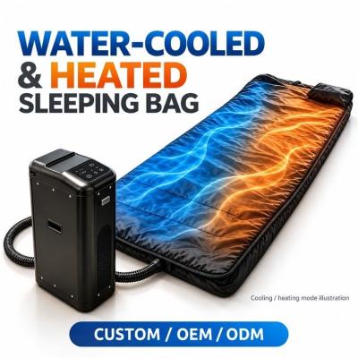 China Water Cooled and Heated Sleeping Bag, Dual Mode Water Cooling and Heating Sleep System with Control Unit and Corrugated Hose, Custom Design Color Logo and Packaging, OEM ODM for sale