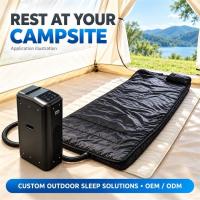 China Water Cooled and Heated Sleeping Bag, Dual Mode Water Cooling and Heating Sleep System with Control Unit and Corrugated Hose, Custom Design Color Logo and Packaging, OEM ODM for sale