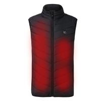 China USB Powered Electric Heated Vest with Graphene Heating Panel for Men s Winter Coat for sale
