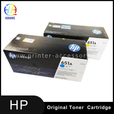 China HP LaserJet Laser Toner Cartridge For HP LaserJet Enterprise 700 Color MFP M775 Series 651A CE341A Cyan CE342AC Yellow for sale