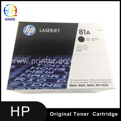 China Original HP Laser Toner Cartridge CF281A with High Page Yield for LaserJet Enterprise M604 M605 M606 MFP M630 Series for sale