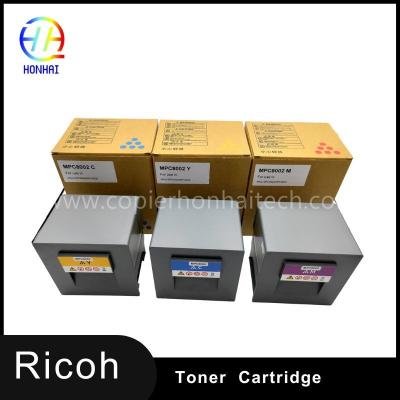 China High-Yield CMY Copier Toner Cartridge for Ricoh MPC8002 with 29,000 Prints, 24-Month Warranty & ISO Certification for sale