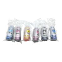 China Ink Bottle For Epson L805  L800  L1800 L810  L850 Printer T673 Ink Code 70gm X CMYBkLCLM Ink Color Set for sale