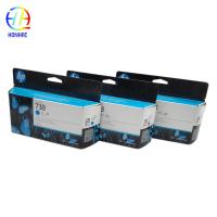 China Original Ink Cartridge for HP 738B Black DesignJet 498P2A HP 738 Cyan 498N5A Magenta 498N6A Yellow DesignJet 498N7A 130ml genuine toner cartridge for sale