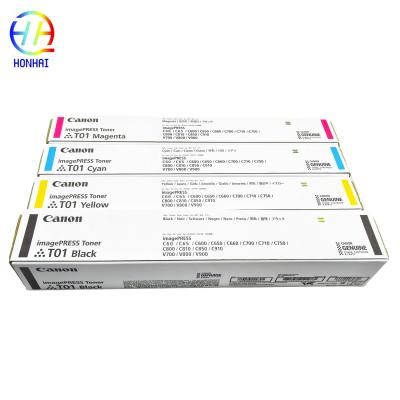 China Original OEM Canon Laser Toner Cartridge Set CMYK High-Capacity for imagePRESS C60 C65 C650 C700 C710 C750 C800 C810 C850 C910 for sale