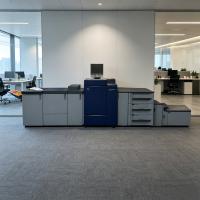 China Konica Minolta AccurioPress C6100 High-Speed Production Color Press with 100 ppm, 3600 x 2400 dpi Resolution, and 400 g/m² Media Capacity for sale