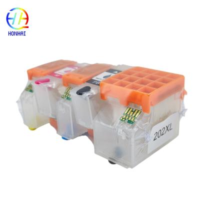 China High Yield Refillable Ink Cartridge with Smart Auto-Reset Chip and Fade-Resistant Ink for Epson Printers for sale