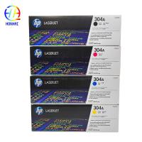China Original 304A CC530A CC531A CC532A CC533A Laser Toner Cartridges - Set of 4  for HP color laserjet cp2025, CM2320fxi MFP, CM2320n MFP, CM2320nf MFP, CP2025dn, CP2025n, CP2025x Printer Parts for sale