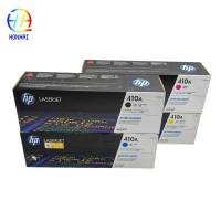 China Original Laser Toner Cartridge CF410A  CF411A CF412A CF413A 410A for HP Color LaserJet Pro M452dn M452dw M452nw Color LaserJet Pro MFP M377dw  M477fdn M477fdw M477fnw Printer spare parts for sale