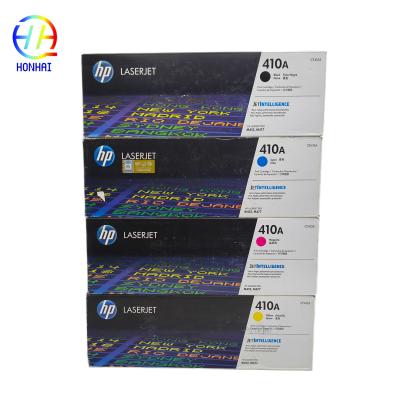 China Original Laser Toner Cartridge CF410A  CF411A CF412A CF413A 410A for HP Color LaserJet Pro M452dn M452dw M452nw Color LaserJet Pro MFP M377dw  M477fdn M477fdw M477fnw Printer spare parts for sale