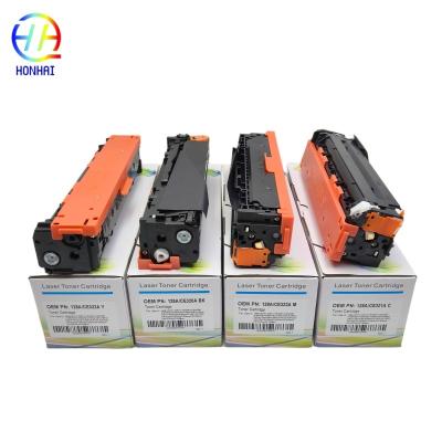China Compatible CE323A CE322A CE321A CE320A 128A Toner Cartridge for HP Color LaserJet with 1300 Pages Yield and New Chip for sale
