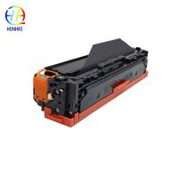 China Compatible 125A Magenta Toner Cartridge for HP Color LaserJet CP1215 with 1400 Page Yield New Chip and CMYK Color for sale